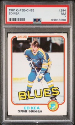 1981 O-PEE-CHEE 294 ED KEA PSA 7 | eBay