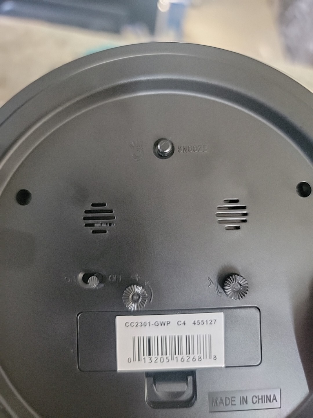 New Citizen Blue Angels Desk Clock Blue Dial 6" Diameter Alarm | eBay