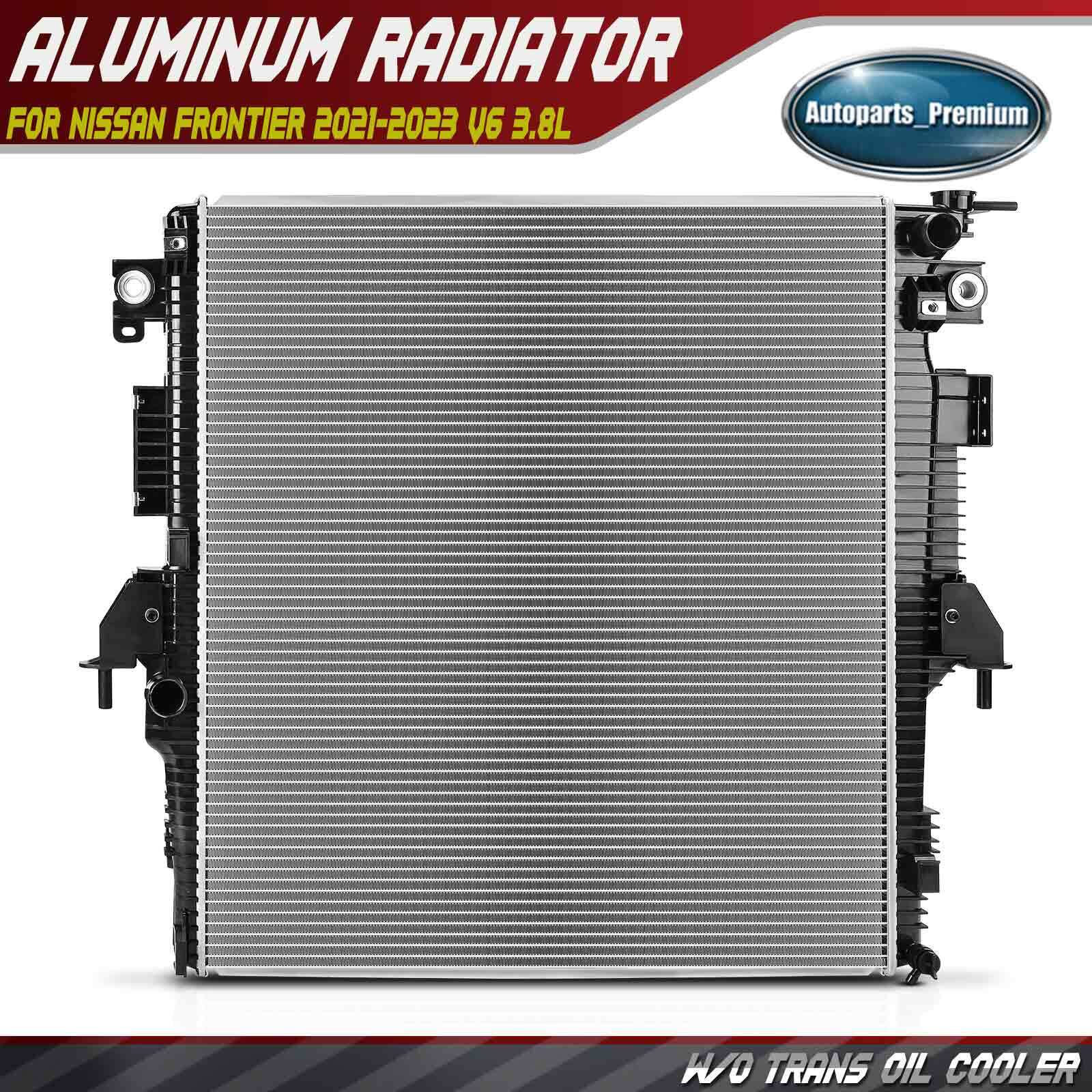 1x Radiator for Nissan Frontier 2021-2023 V6 3.8L Naturally Aspirated ...