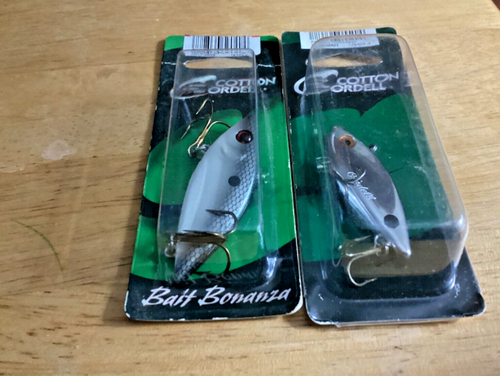 New (2) Cotton Cordell Super Spot Rattle Traps-Assorted sizes & Colors ...