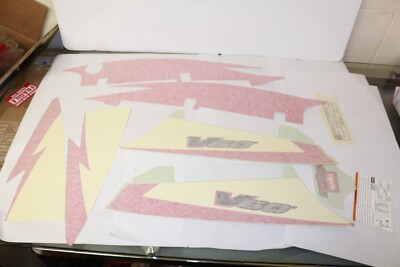 APRILIA GENUINE ORIGINAL DECAL RSV MILLE 1000 R 01 DIABLO BLACK ...