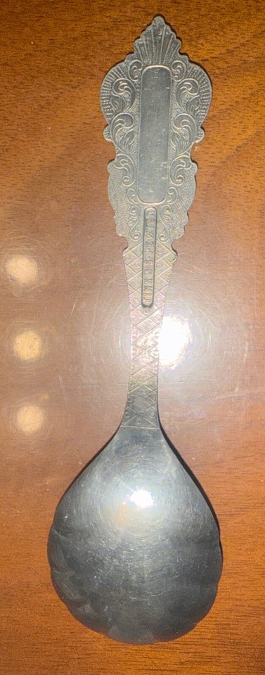 Vintage Norge Spoon Tinn H S Pewter 5.75 Inches Mint Condition | eBay
