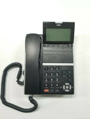 NEC DT400 Series Black Business Office Telephone DTZ-12D-3(BK)TEL DZV ...
