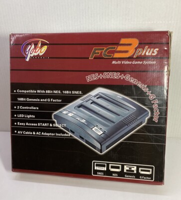 Official Yobo FC3 Plus Video Game Console Plays Nes,Snes,Genesis | eBay