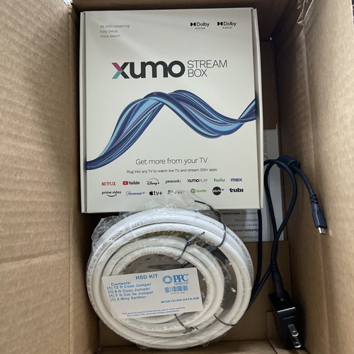 Xumo 4K Streaming BOX & Voice Remote NEW UPDATED XUMO -NEVER OPENED ...