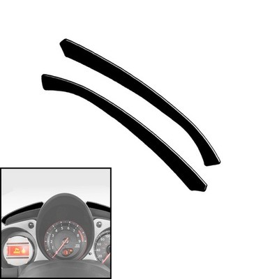 2PC Brand New Gloss Black ABS Interior Trim Speedmeter For Nissan 370Z ...