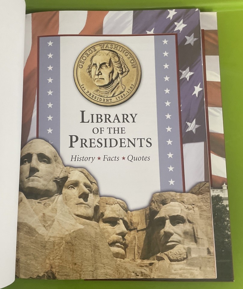 New-Readers Digest U.S. Presidential Dollars-Deluxe Coin Collector’s ...