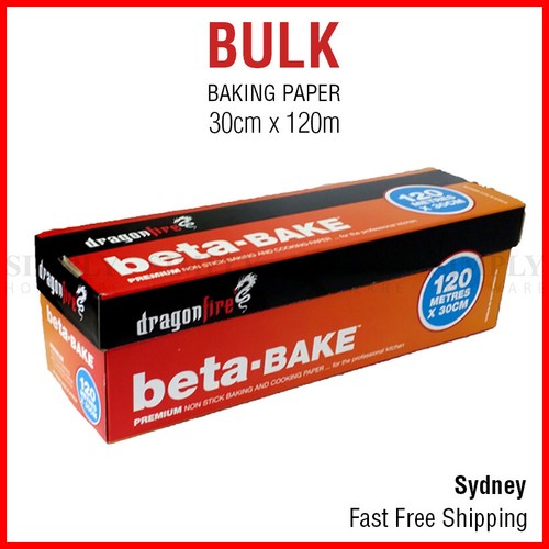 Baking Paper Roll Cooking Non Stick Beta Bake Vegetable Parchment 30cm ...