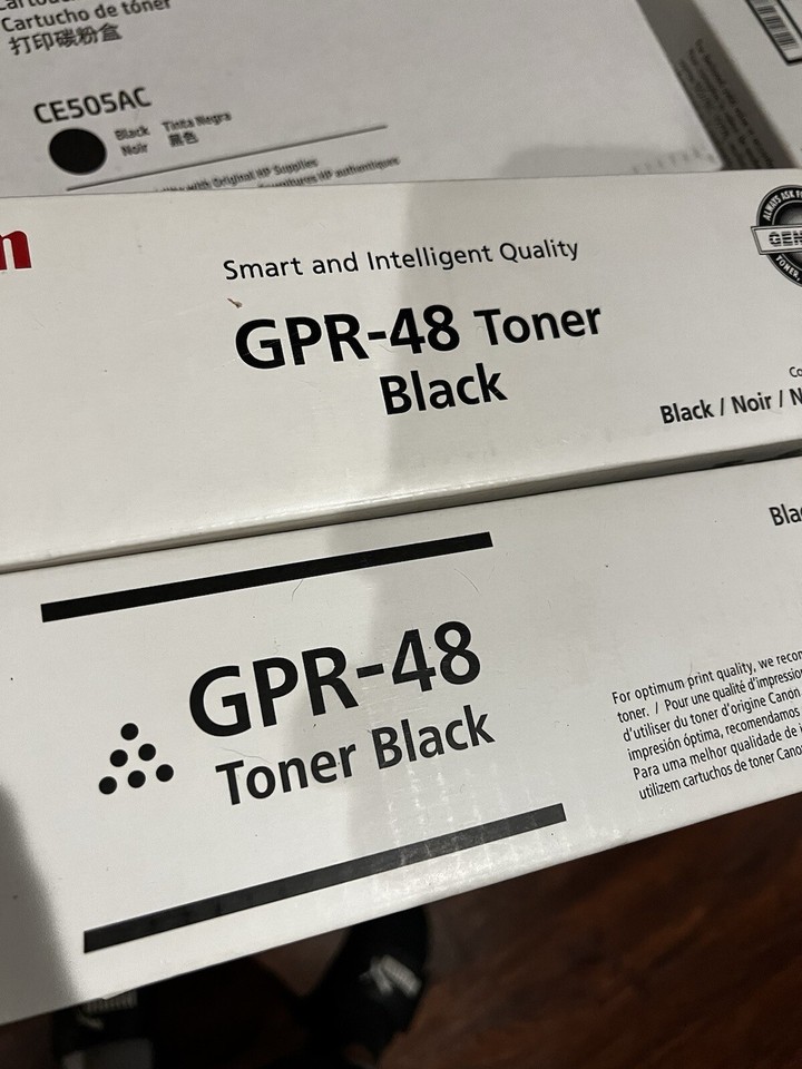 Canon 2788B003 GPR-48 Black Toner iR Advance 400/500 Genuine New OEM ...