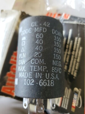 Electrolytic capacitor 60mfd 150 Dcv | eBay