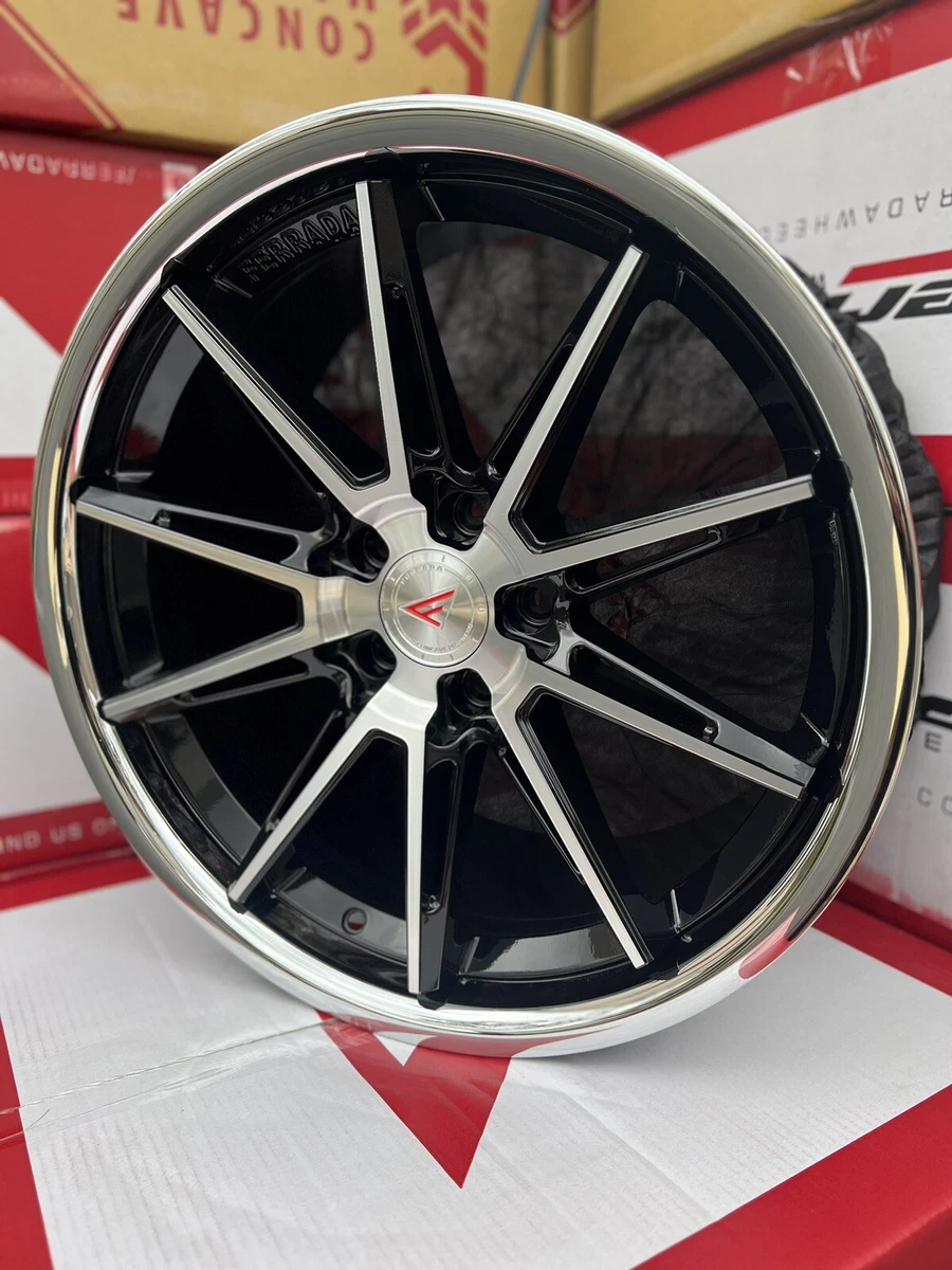 350z Black Rims Chrome Lip