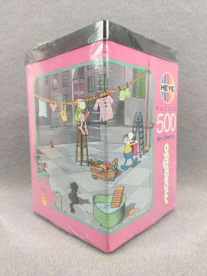 8323 Mordillo Dry Cleaning Heye Puzzle 500 Pz 34X48 Jigsaw New 1995 ...