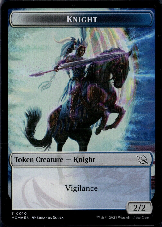 Elemental/Knight Foil NM-Mint Magic The Gathering | eBay