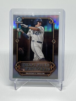 Braden Taylor 2023 Bowman Draft Night Rookie #BDN-5 Tampa Bay Rays RC ...