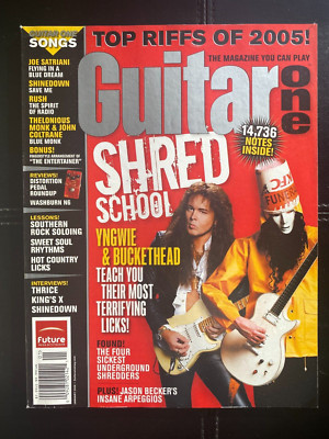 Guitar One Magazine - January 2006 - Shred School - Yngwie - Buckethead ...