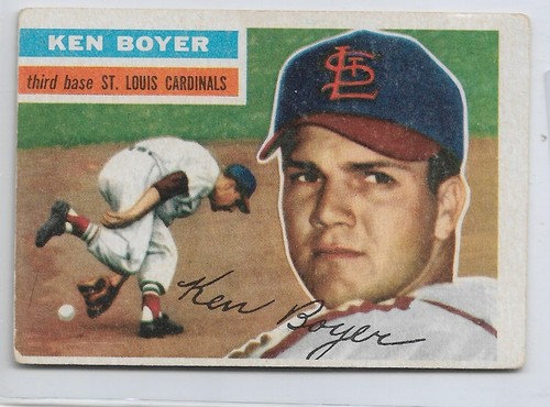 1956 Topps #14 Ken Boyer DP VG | eBay