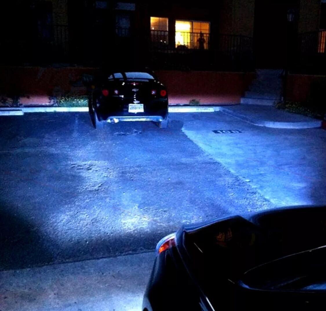 Led Headlight Bulbs 2x BLUE 9006 10000K 10K Lights Fit Chevy Avalanche ...