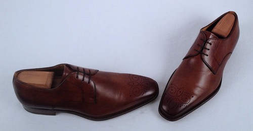 Magnanni 'Gerardo' Medallion Toe Oxford- Tobacco- Size 8 M $350 (W1) | eBay