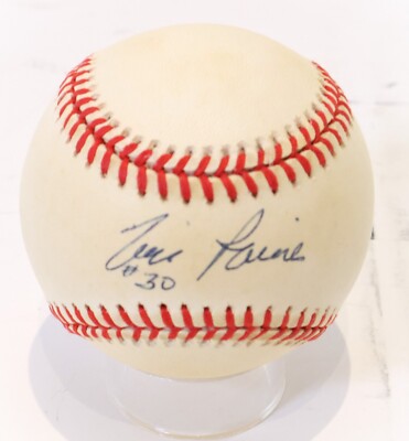 Tim Raines Autographed Official National League Baseball JSA COA | eBay