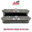 Ford FE 390 American Eagle Valve Covers Black - Die-Cast Aluminum ...