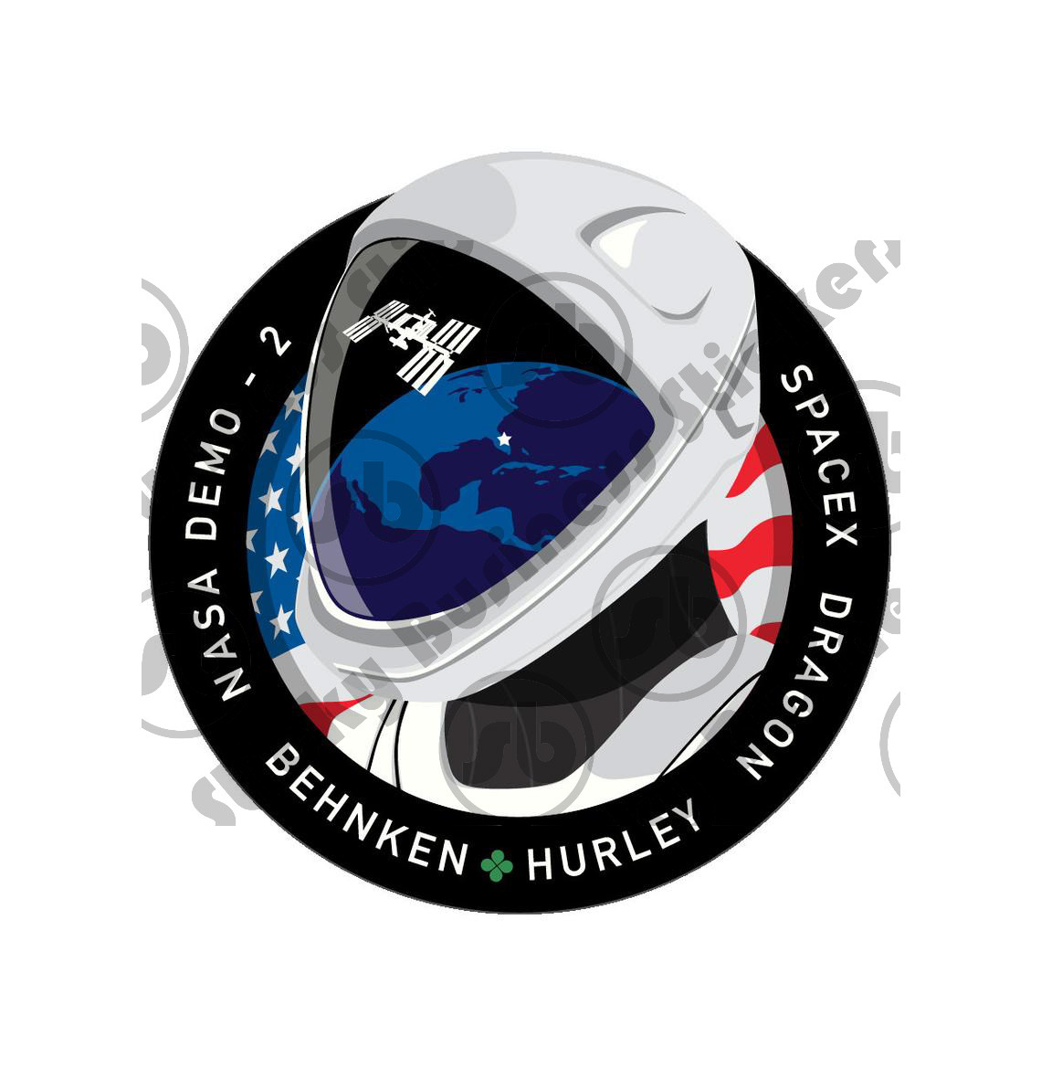 Spacex Dragon Patches