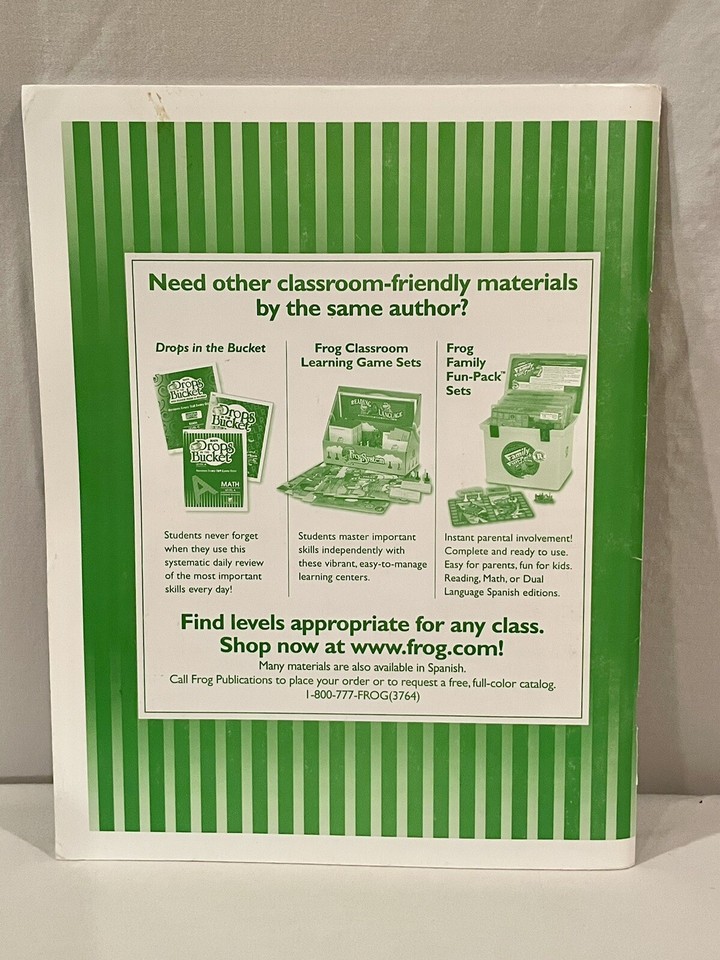 Drops In The Bucket Math Level D 4th Grade Skills : Mary Jo Hand ...