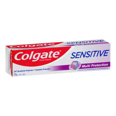 Colgate 110g Sensitive Multi Protection Fluoride Toothpaste Oral Dental ...
