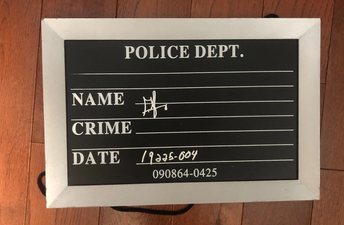 Mugshot Board Font