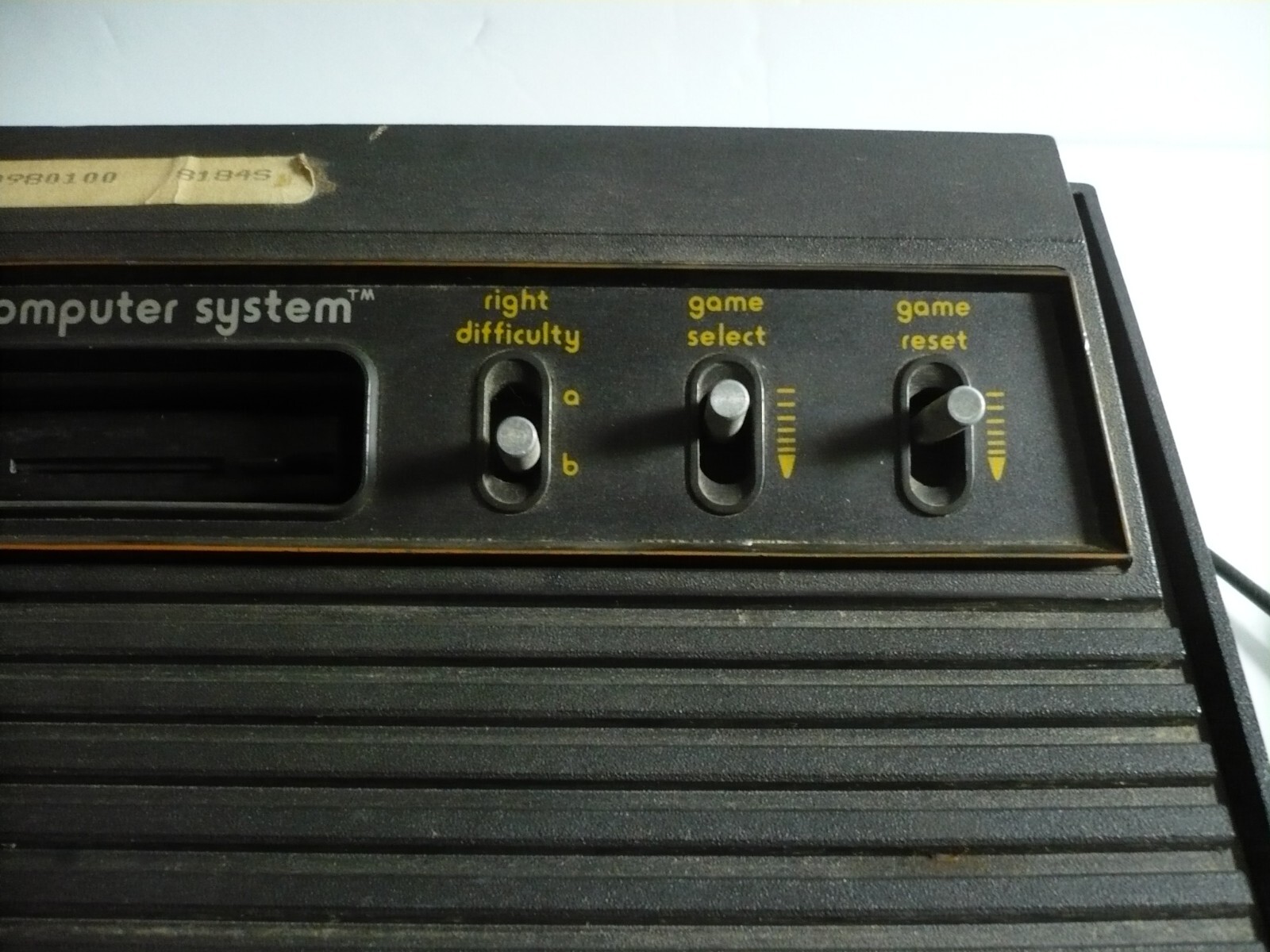 Atari 2600 Video Computer Game System Console Made In Taiwan S/N:079109 ...