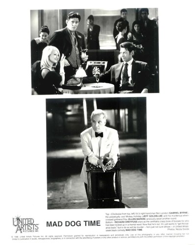 MAD DOG TIME 1996 FILM B&W 8X10 PHOTO GABRIEL BYRNE ELLEN BARKIN | eBay