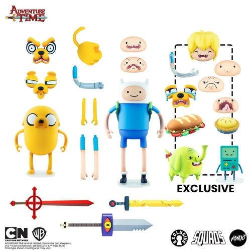 Adventure Time - Jake, Finn, BMO, Tree Trunks Exclusive Figures LE /1K ...