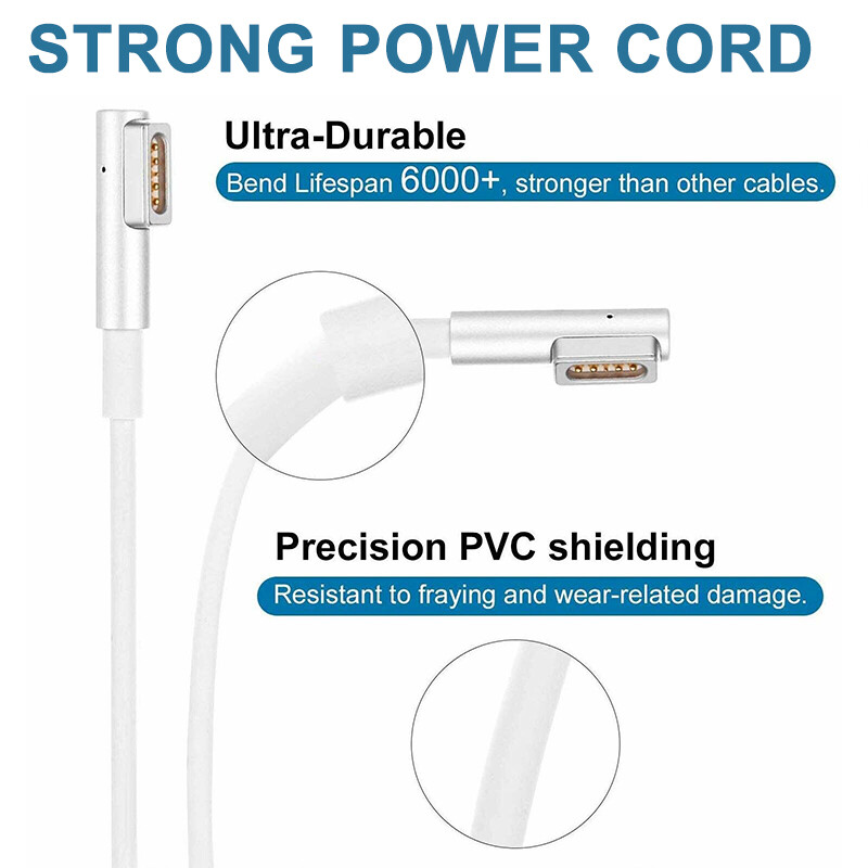 60W AC Power Adapter Charger for Apple Macbook Pro 11" 13" A1278 2009 ...