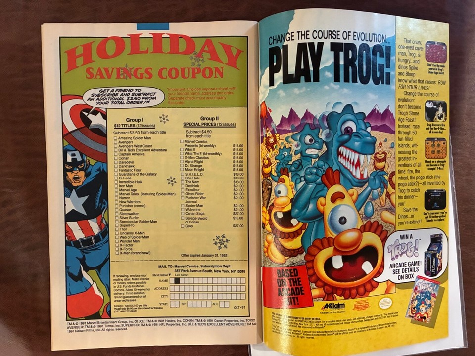 MARVEL COMICS: ALF #48 Newsstand; 1991 Classic Seal Cover; self-graded ...