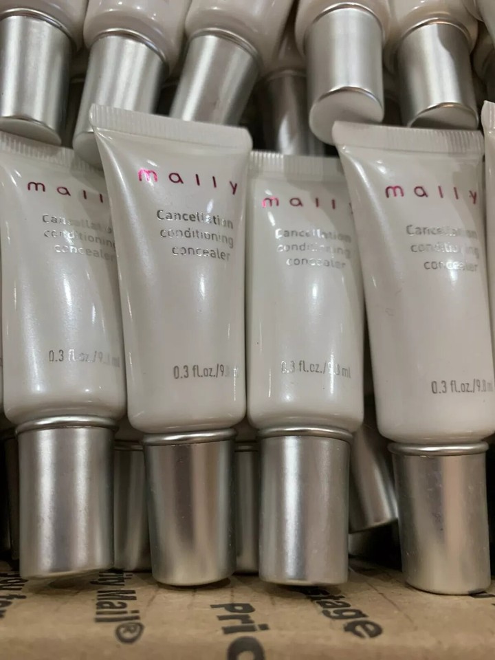 Mally Beauty Cancellation Conditioning Concealer LIGHT .3 Oz - LOT OF ...