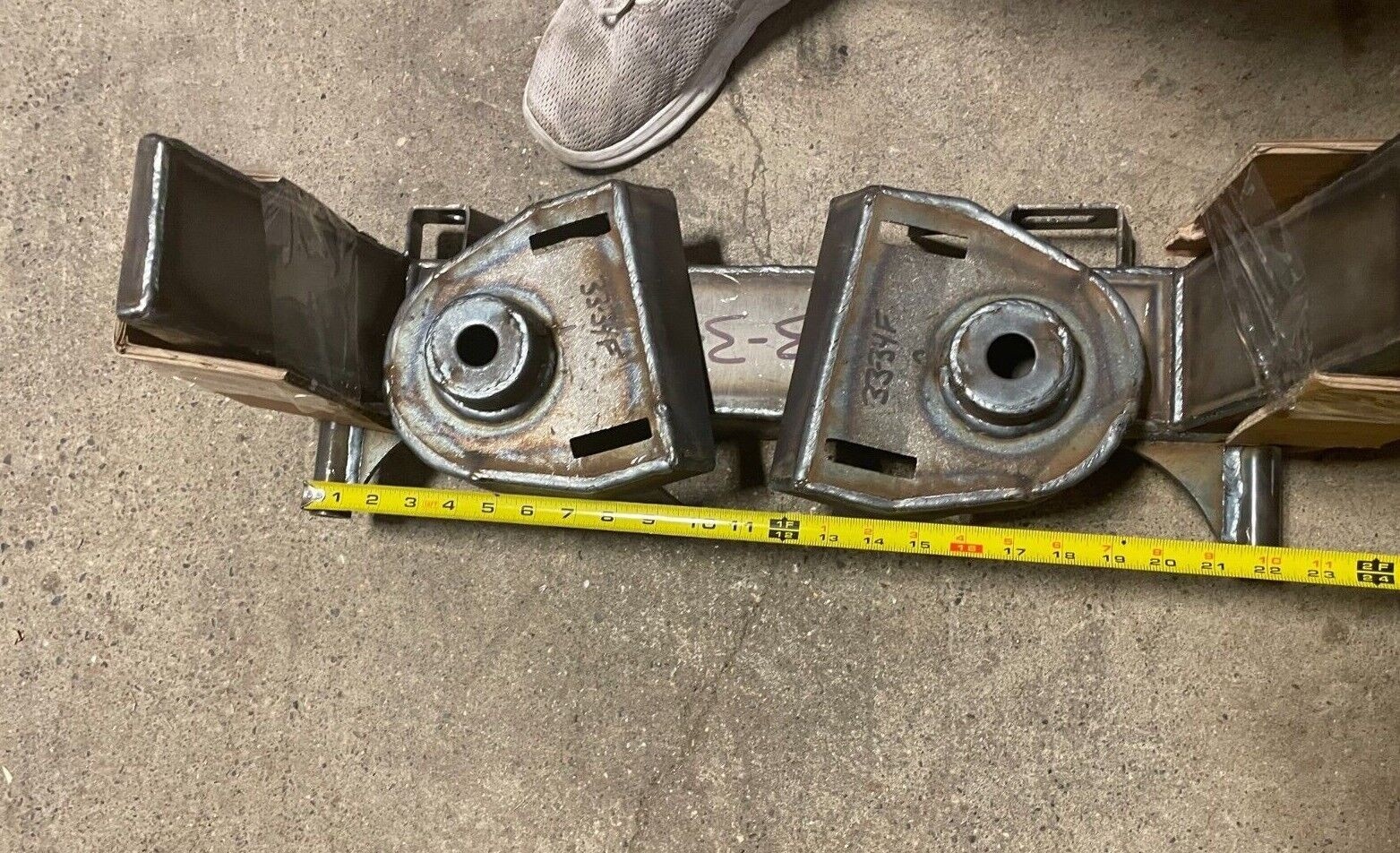 23 1/2 Mustang II Street Rod Front End Hub to Hub IFS Kit Early Models ...