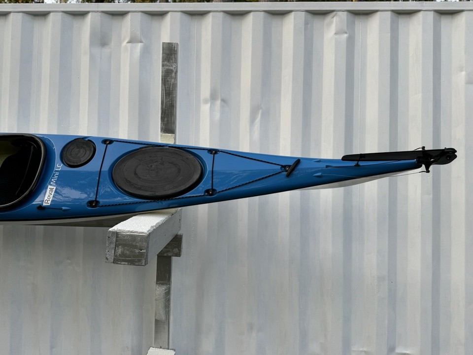 16’1" Zegul REVAL MINI LC A-Core 100% FIBERGLASS SEA KAYAK - BLUE | NEW ...