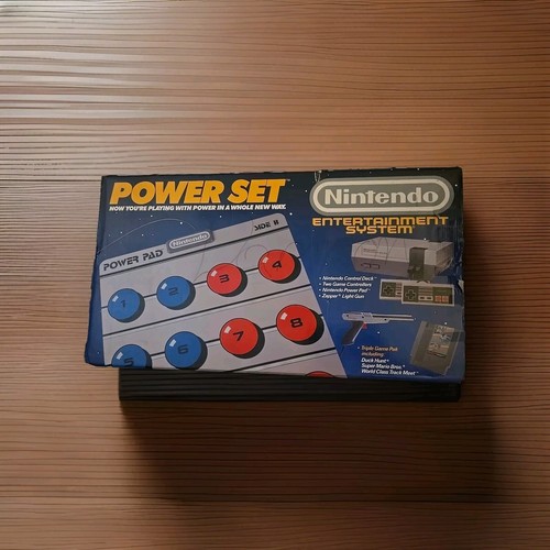 Nintendo Entertainment System NES Power Set In Box CIB Power Pad ...