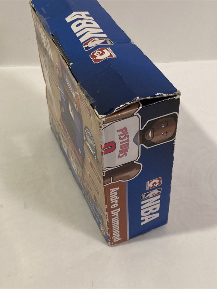Andre Drummond Figurine- Detroit Pistons 62 Piece Lego Set - NBA Locker ...