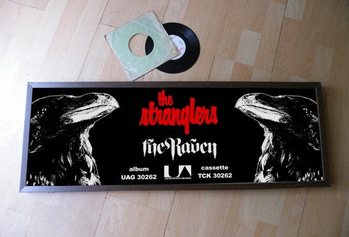THE STRANGLERS THE RAVEN PROMO POSTER BANNER,FELINE,BLACK RATTUS | eBay