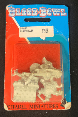 Blood Bowl Dwarf Deathroller Citadel Miniatures Games Workshop | eBay