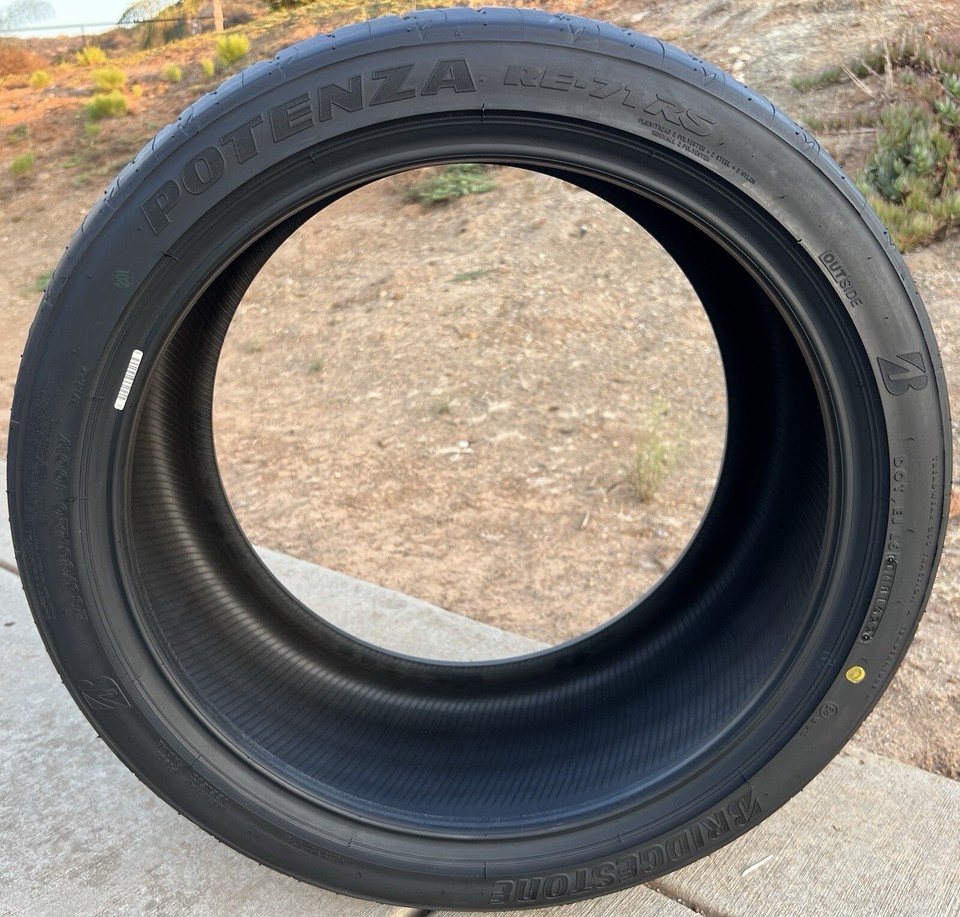 Set of TWO BRAND NEW 285/35R20 Bridgestone Potenza RE-71RS RE71RS Tires ...