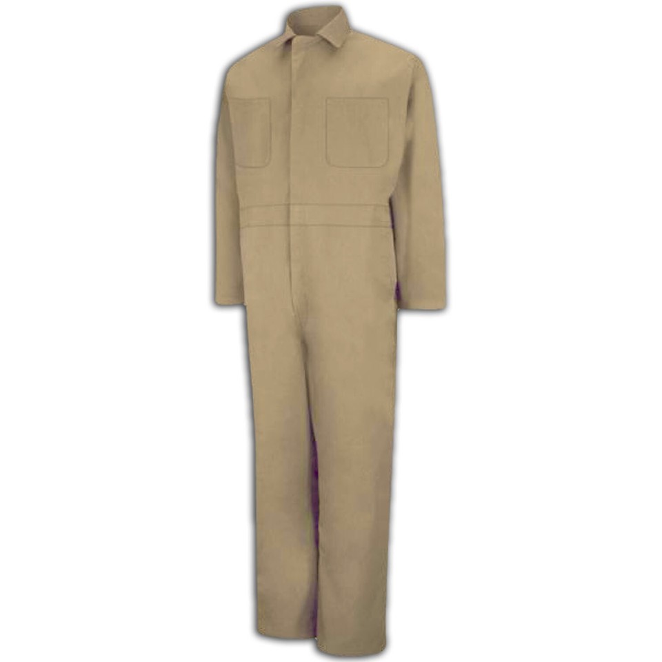NEW Red Kap Coverall Twill Action Back Work Uniform Polyblend CT10 | eBay