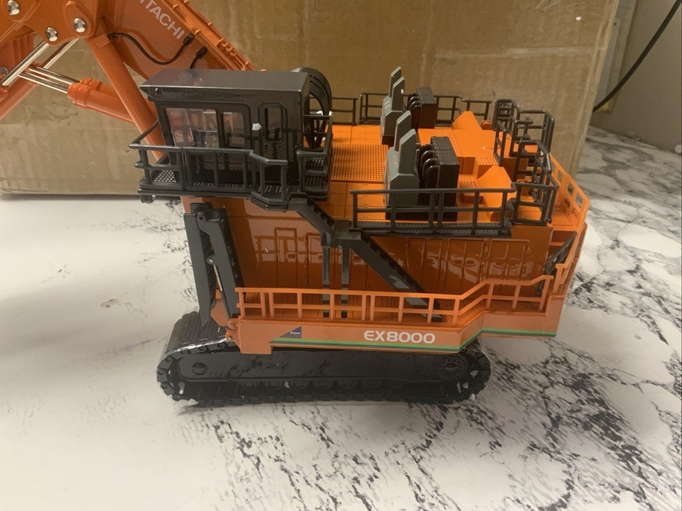Hitachi EX8000 Face Shovel Mining Excavator/ Digger 1:87 Scale Diecast ...