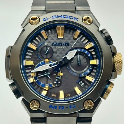 Mint CASIO G-SHOCK MR-G MRG-B2000B-1AJR Titanium Solar KACHI-IRO Men's ...