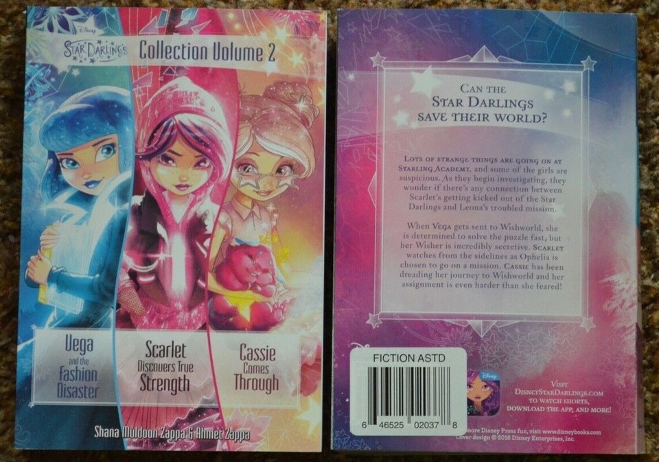 BRAND NEW ~ Disney Star Darlings Books, Card & Frozen Heart U-Pick | eBay