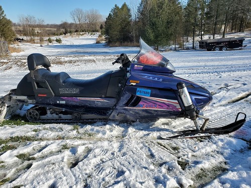 1995 YAMAHA VMAX 600 DX 2up long driver track rubber 136" 8BN-47110-00 ...