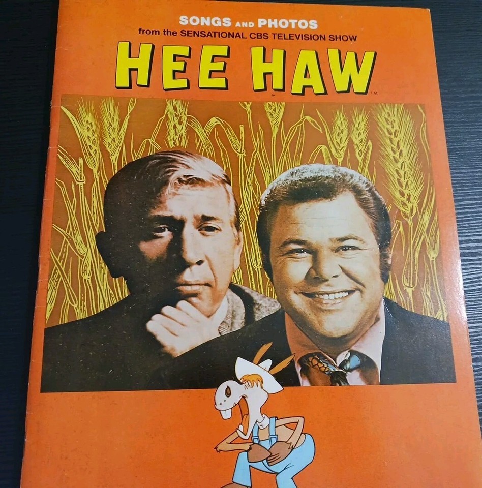 Vtg HEE HAW Songs & Photos Songbook Sheet Music Roy Clark Buck Owens ...