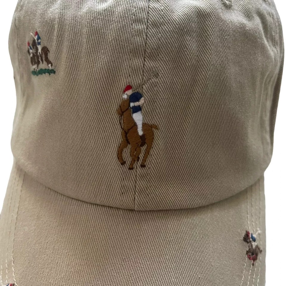 Polo Ralph Lauren Men's Embroidered Polos Summer Chino Baseball Cap Hat ...