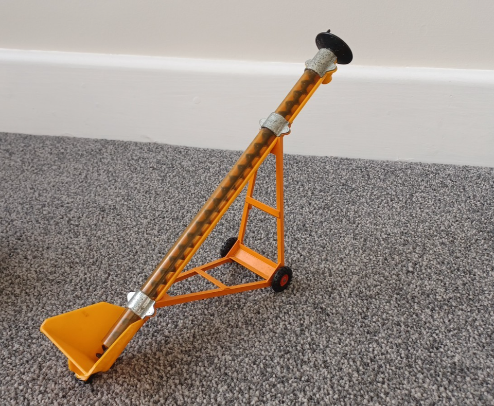 1/32 grain auger with hopper, hand operated Corgi? | eBay UK
