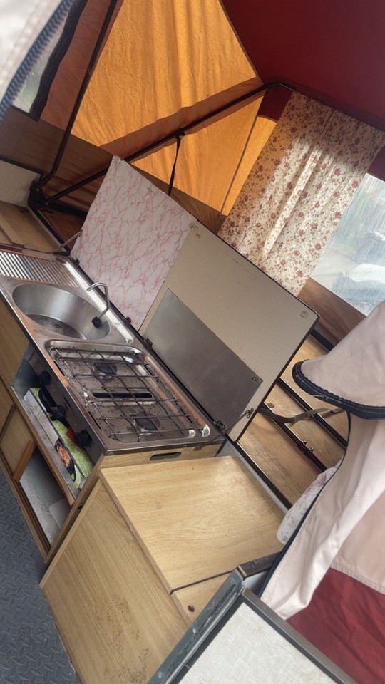 Pennine Aztec Folding Camper Trailer Tent | eBay UK